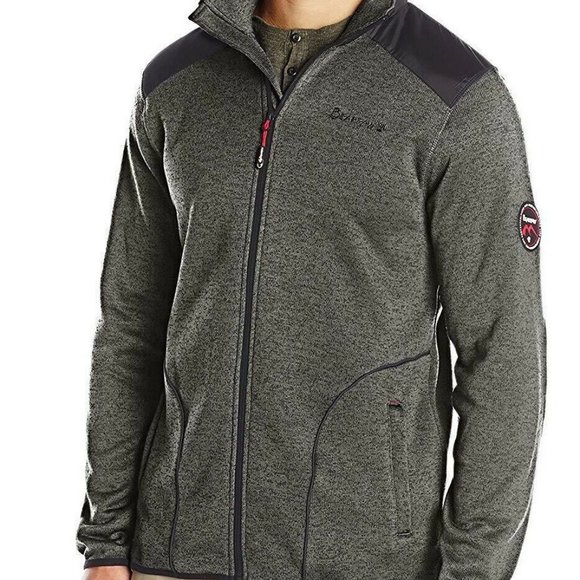 BearPaw | Jackets & Coats | Mens Jacket Bear Pawknitted Coat Zip Up ...